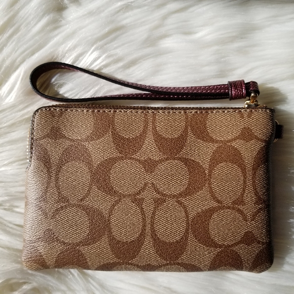 Coach | Accessories | Coach Wristlet Wallet With Cute Charms | Poshmark